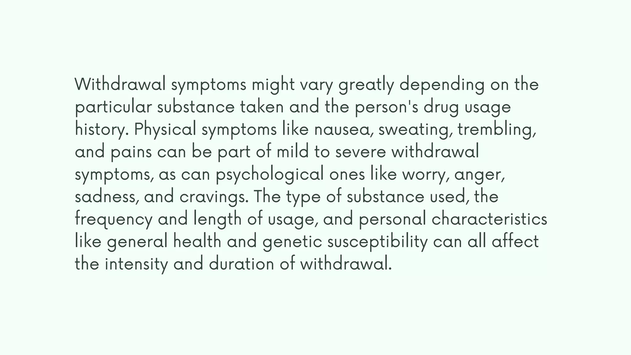 Drug Addiction: Signs, Symptoms, and Withdrawal Management | Solh ...