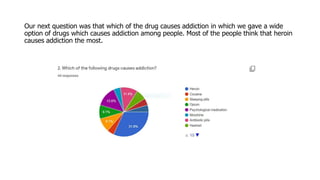 Drug addiction survey analysis | PPT