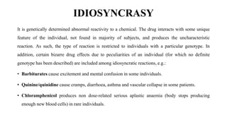 Drug addiction, tolerance and depandance | PPTX