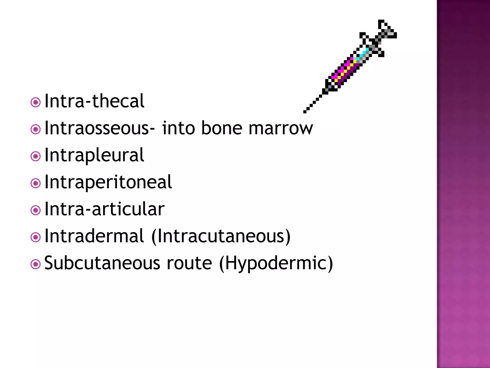 pediatric Drug administration | PPTX