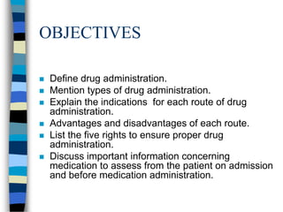 Drug administration | PPT