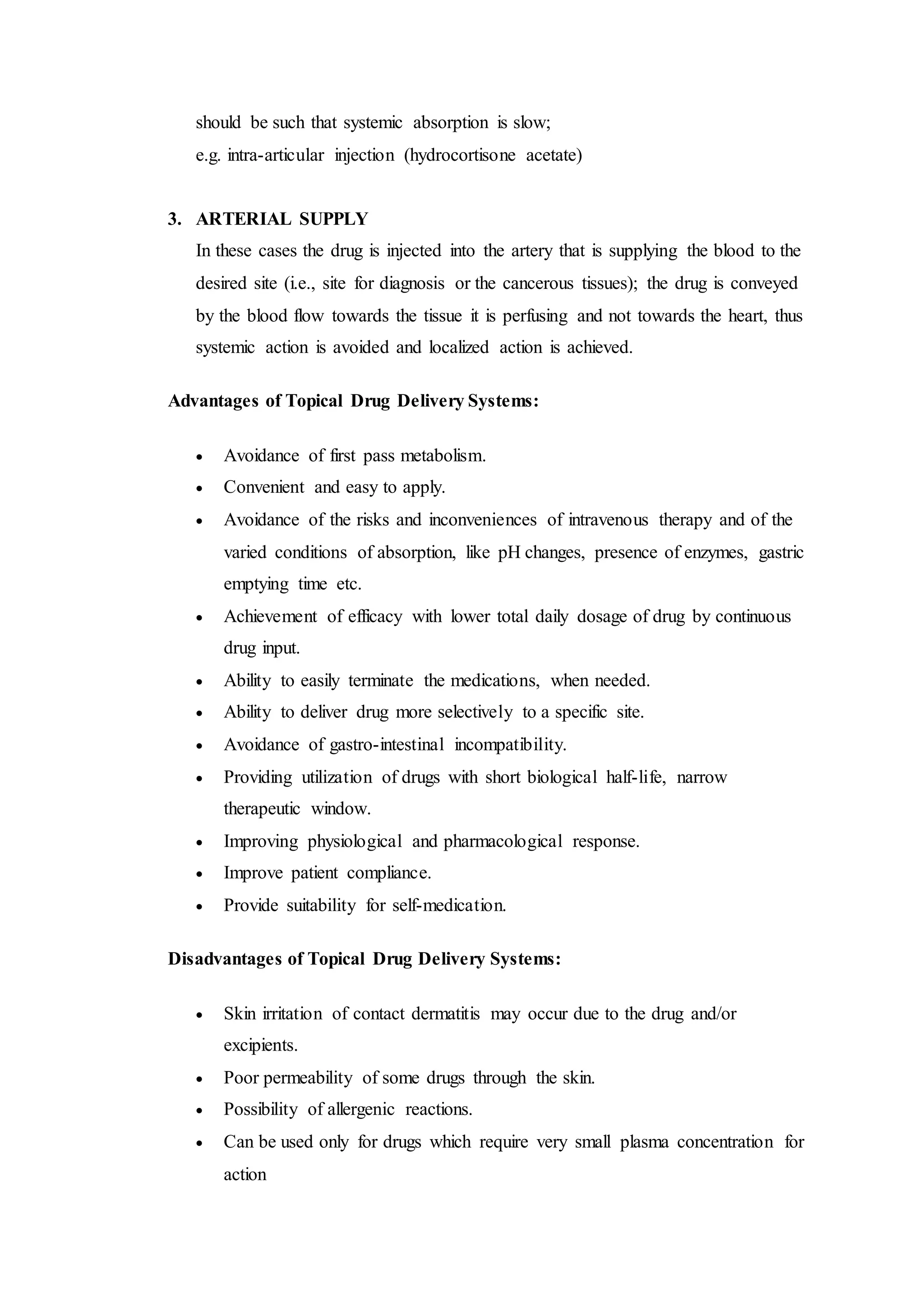 Modes of Drug administration | DOCX