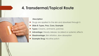 Drug administration Presentation among 1 | PPT