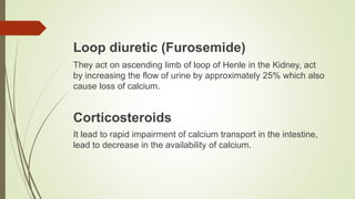 Drug affecting calcium regulation | PPTX