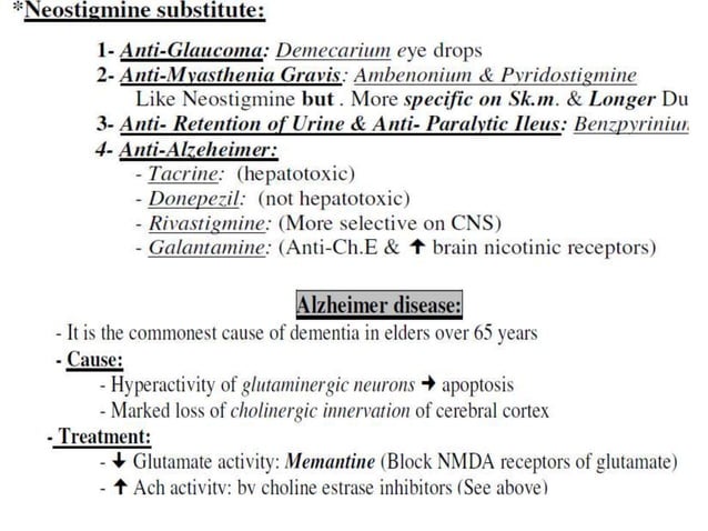 Drug affecting parasympathetic system | PPTX