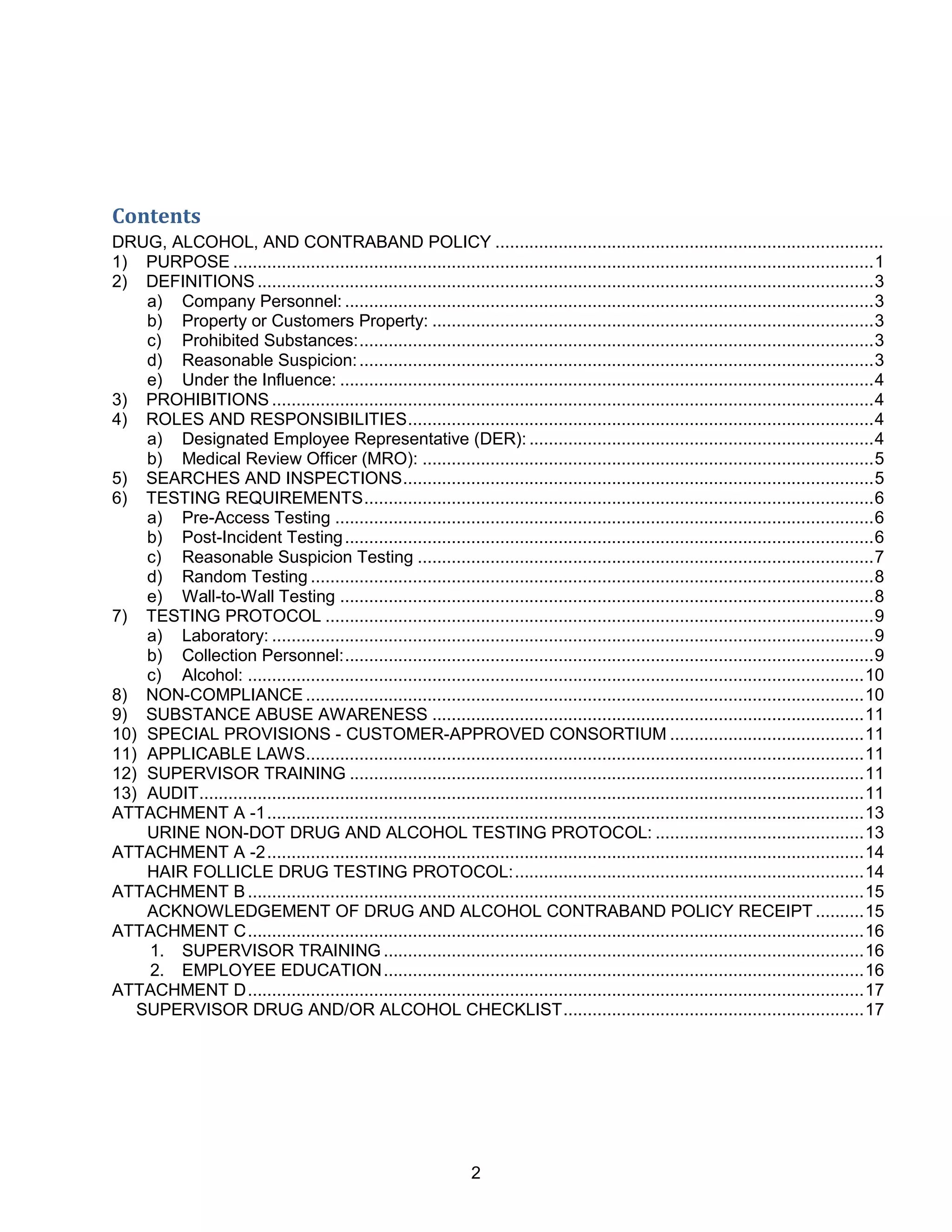 Drug alcohol policy_2015_ncms | PDF