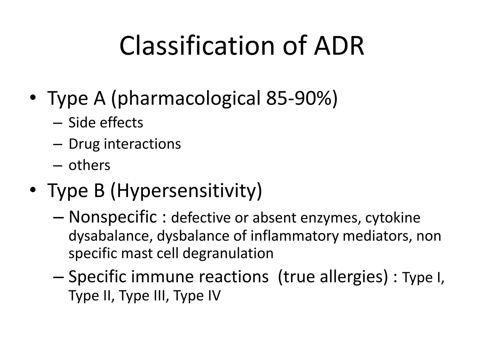Adverse reaction and drug allergy | PPTX