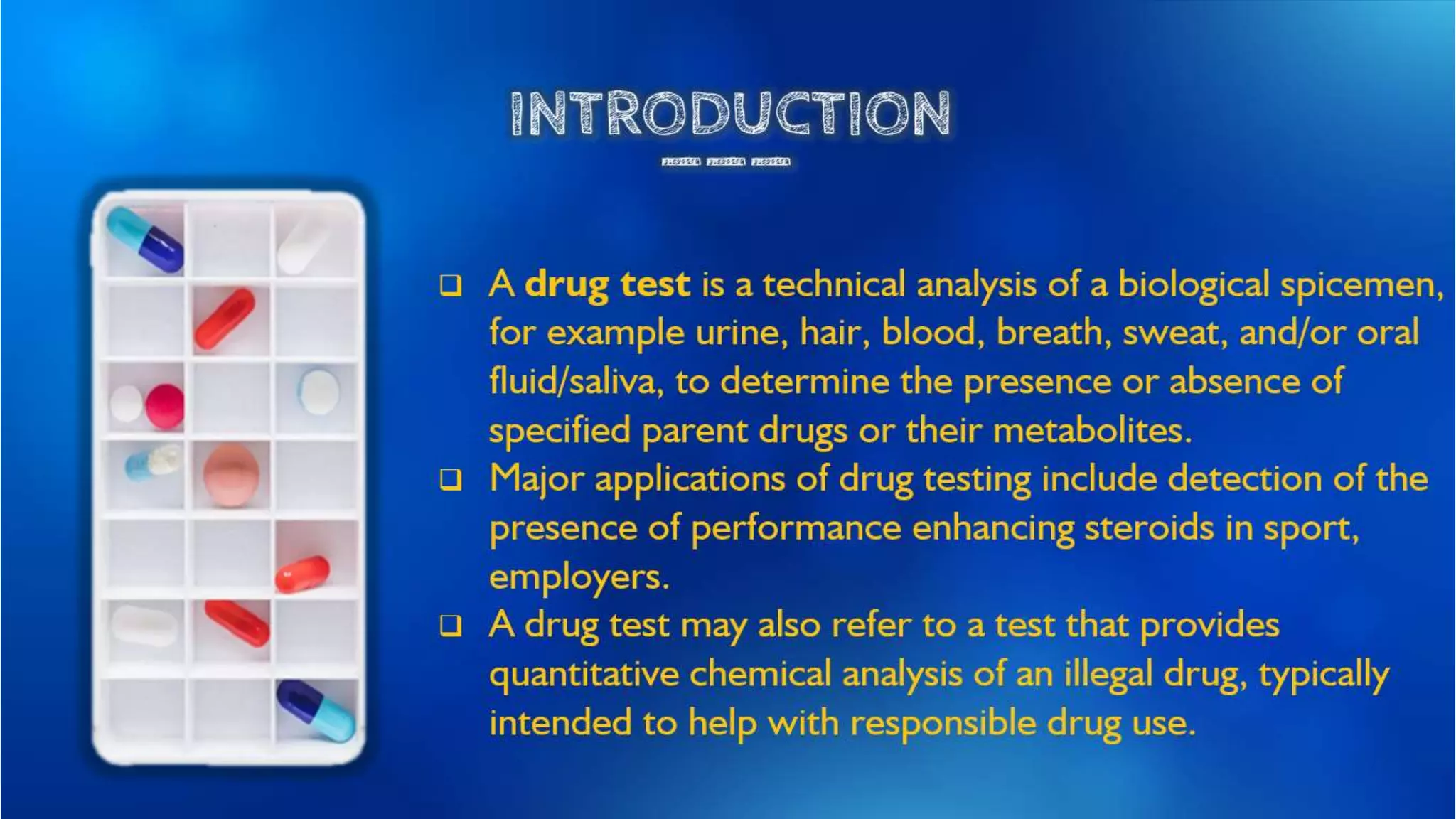 Drug analysis | PPTX