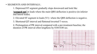 Drug and electrolytes effect on ECG | PPTX