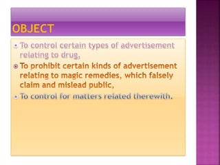 Drug and magic remedies | PPTX