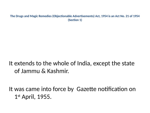 drug and magic remedy act.pptx........... | PPTX