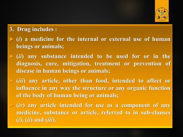 Drug and magic remedies act | PPTX