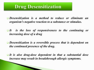 Drug and the hypersensitivity reactions | PPTX