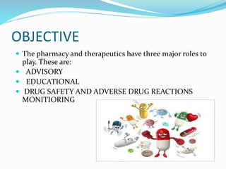 Drug and therapeutic committee | PPTX