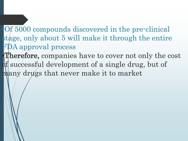 Drug approval process
