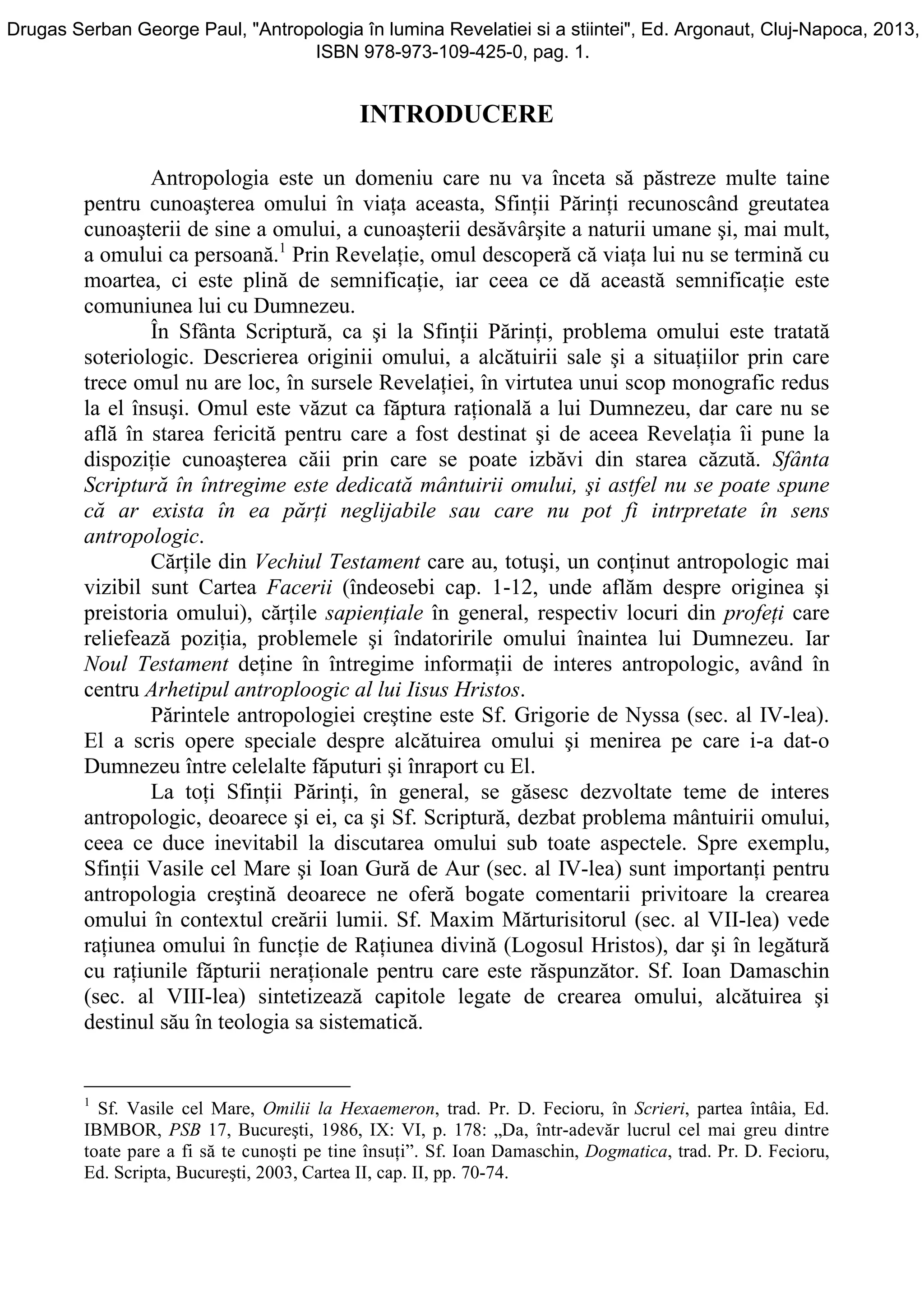 Drugas Serban Antropologia_pag_1_50 | PDF