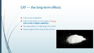 Drug awareness Slides for Houghton House addiction rehabilitation | PDF