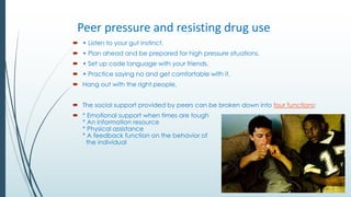 Drug awareness Slides for Houghton House addiction rehabilitation | PDF
