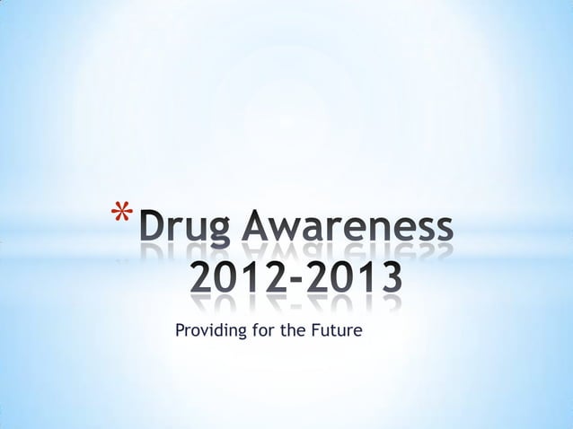 Drug and Alcohol Awareness | PPTX