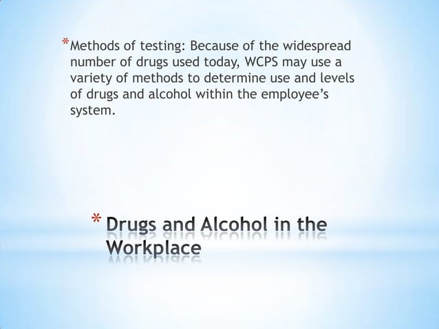 Drug and Alcohol Awareness | PPTX