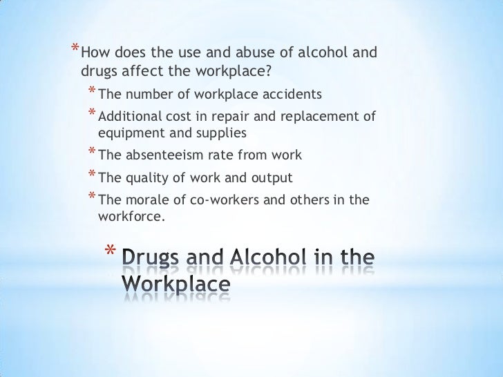 Drug and Alcohol Awareness