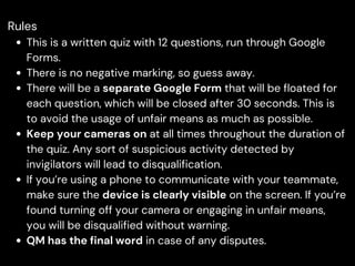 A Quiz on Drug Abuse Awareness by Quizzito | PDF