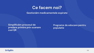 DrugBin - Pitch Deck Gallery - Innovation Labs | PPT