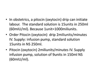 Drug calculation | PPTX