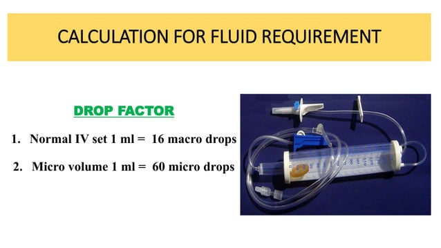 Drug dosage and IV fluid calculation for pediatric | PPTX