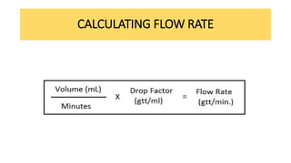 Drug dosage and IV fluid calculation for pediatric | PPTX
