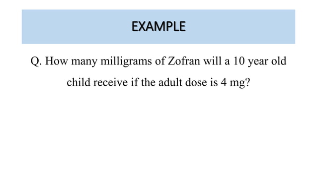 Drug dosage and IV fluid calculation for pediatric | PPTX
