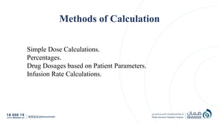 Drug Calculation Basic concepts - pptx | PPTX