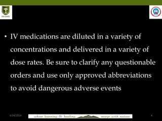 Drug calculation & Dilution | PPTX
