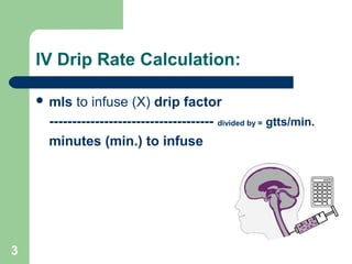 Drug calculation rules | PPT