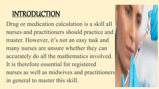 Pediatric Drug calculations |drug calculation formulas | PPTX