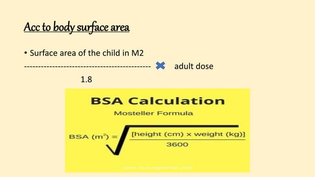 Pediatric Drug calculations |drug calculation formulas | PPTX
