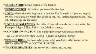 Pediatric Drug calculations |drug calculation formulas | PPTX