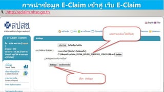 คู่มือการจัดทำบัญชีข้อมูลยา ของ รพ.สต. (Drug Catalogue) | PPTX