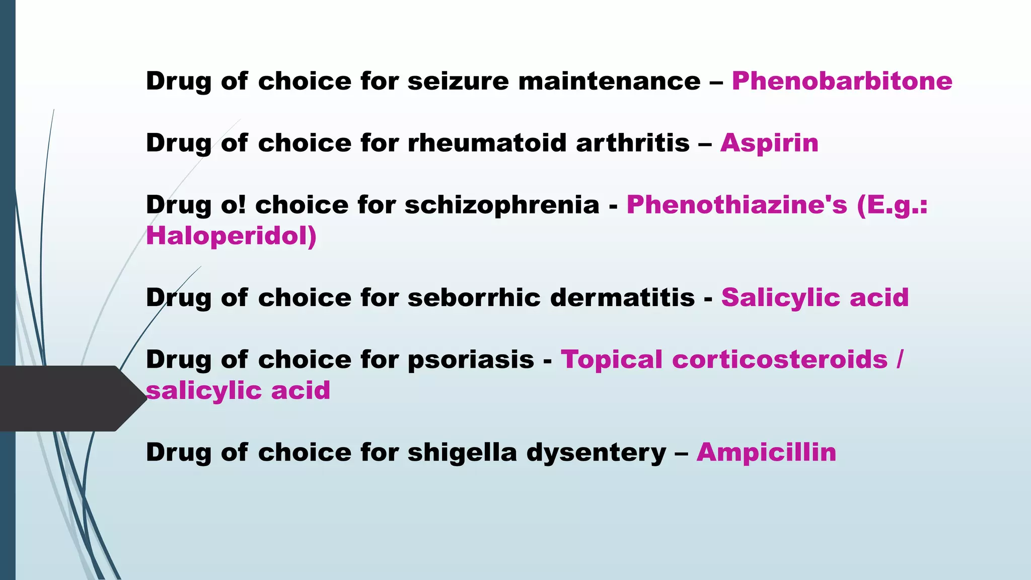 Drug choice in pregnancy - a long chart disease condition & drugs | PPTX