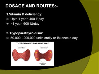 Drug cholecalciferol | PPTX