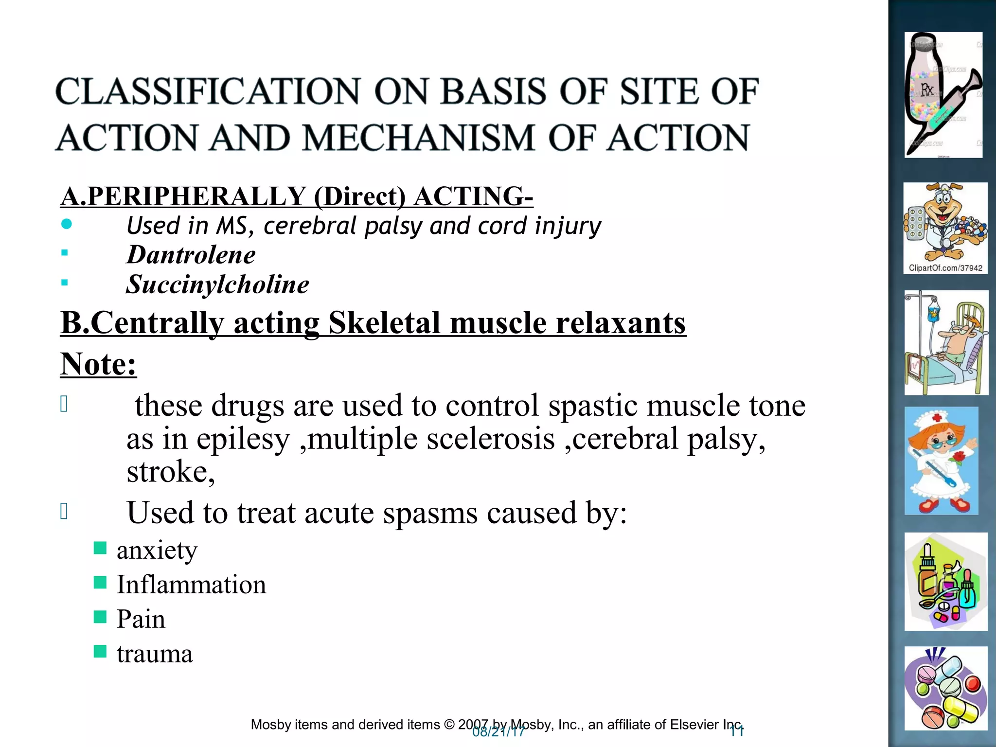 Drug classification final | PPT
