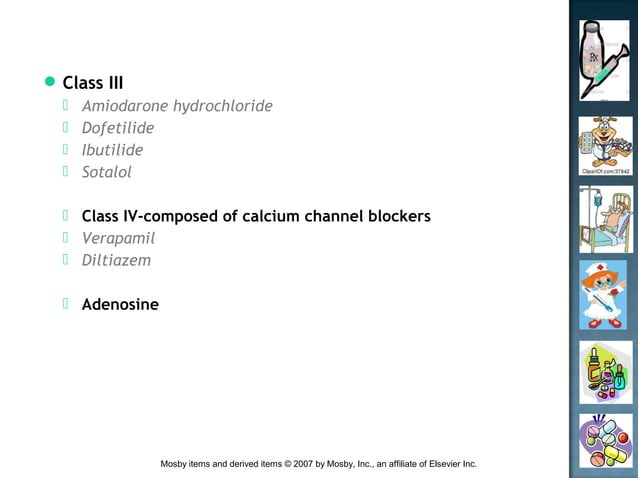 Drug classification final | PPT