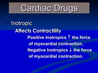 Drug Classifications | PPT
