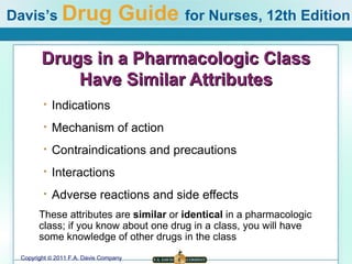 Drug classifications | PPT