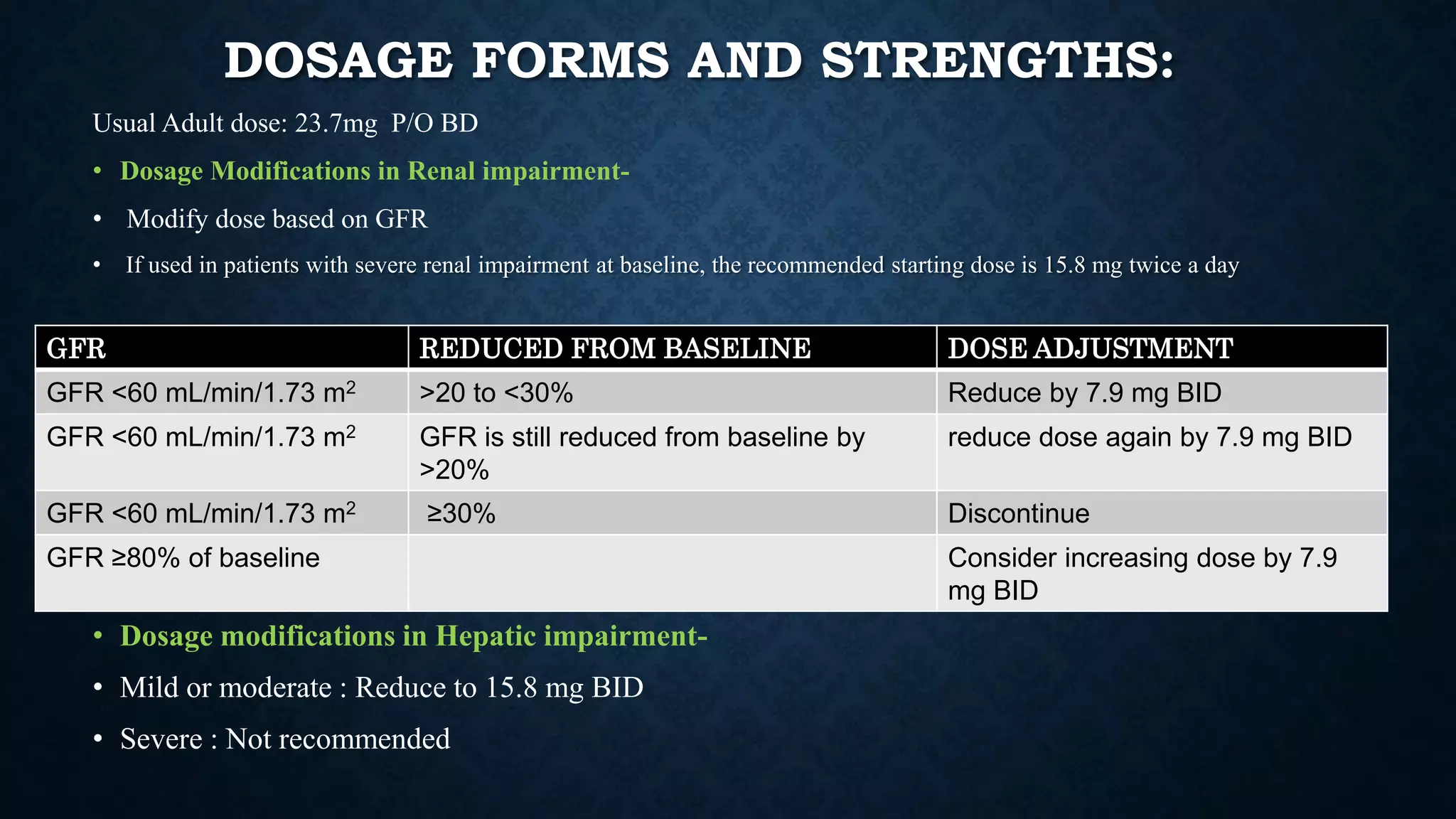 Drug presentation on VOCLOSPORIN | PPTX