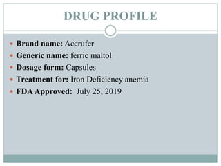 Drug club presentation on accrufer | PPTX