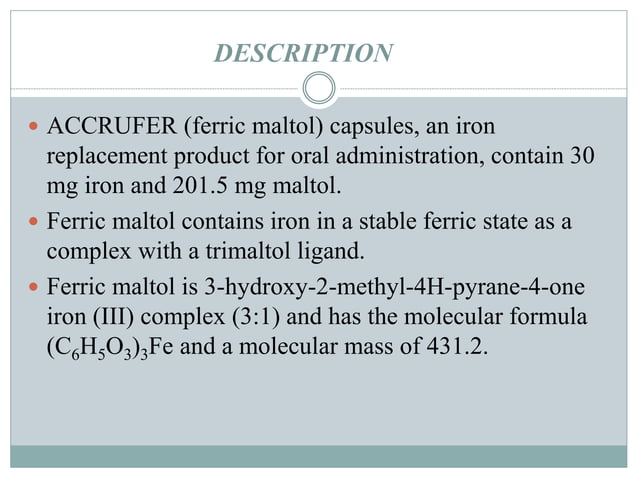 Drug club presentation on accrufer | PPTX | Blood Disorders | Diseases ...