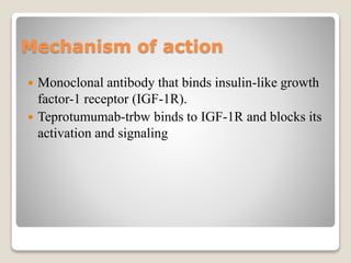 Drug club presentation on tepezza | PPTX