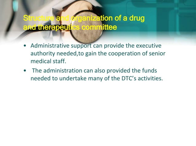 Drug committe | PPT