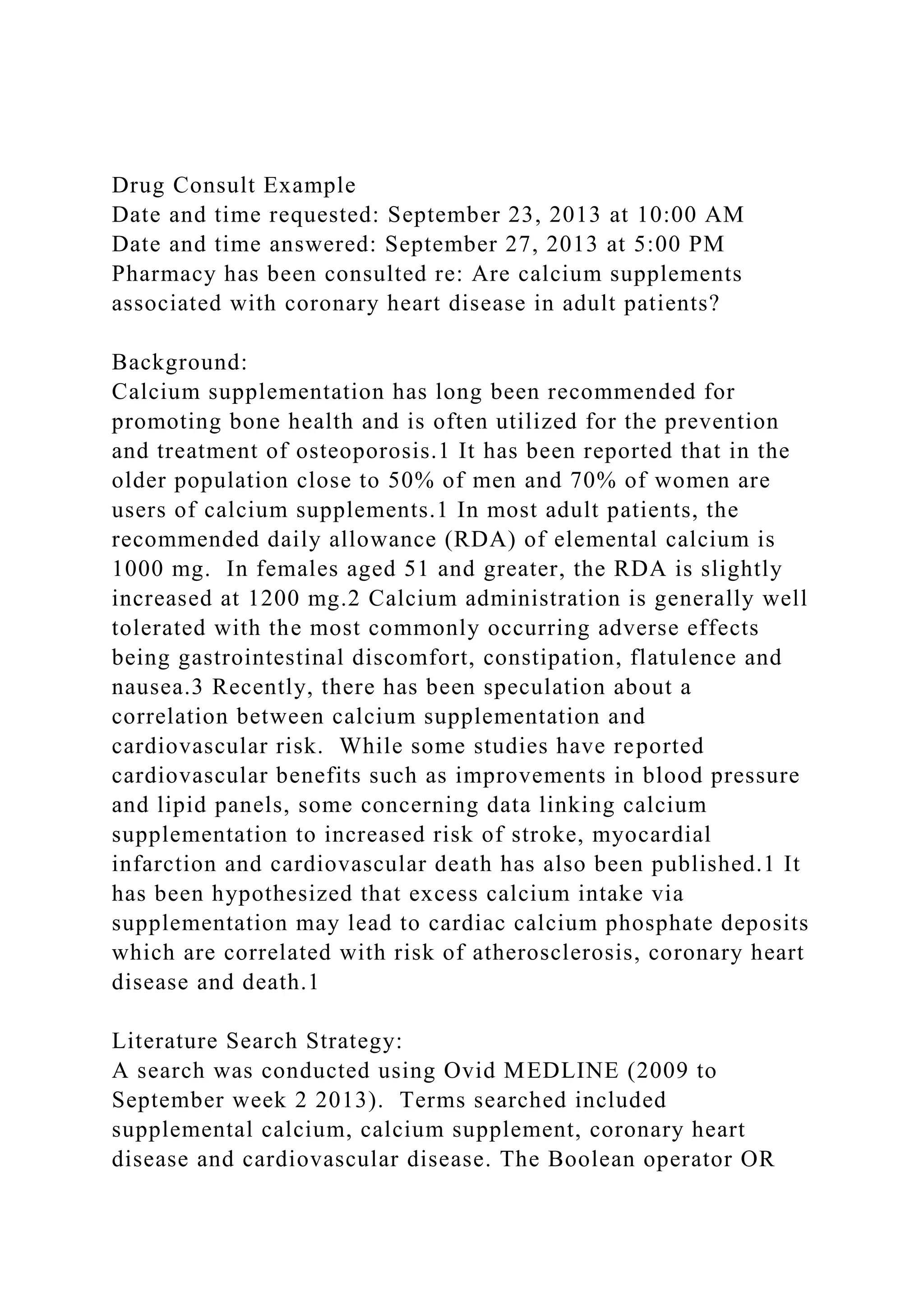Drug Consult ExampleDate and time requested September 23, 2013 .docx
